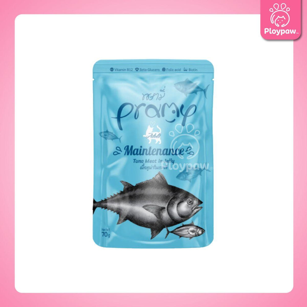Pramy Pouch Functional อาหารเปียกแมวพรามี่ ขนาดซอง 70 กรัม – PLOYPAW